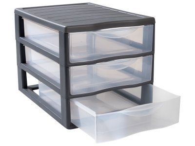 TOWER STORAGE UNIT 3 x A4 size drawers