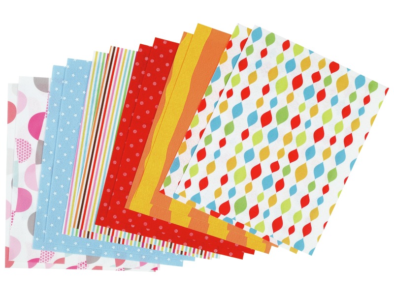 Pop PATTERNED FELT SHEETS - WESCO - Mtiprodukter.se